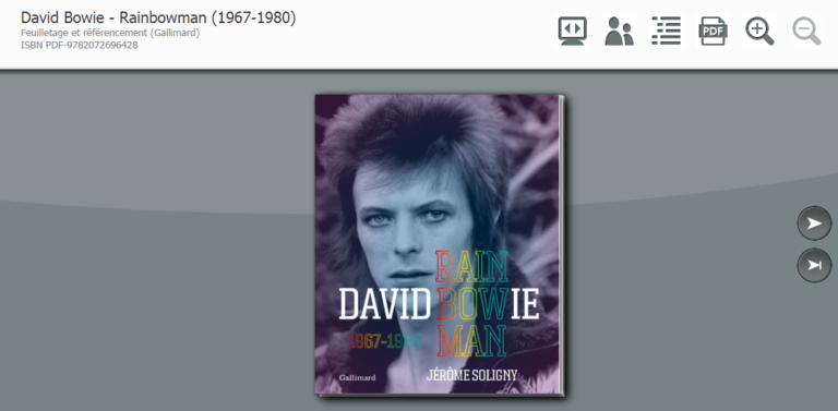 “David Bowie, Rainbow Man 1967-1980” : un livre de Jérôme Soligny, à ...