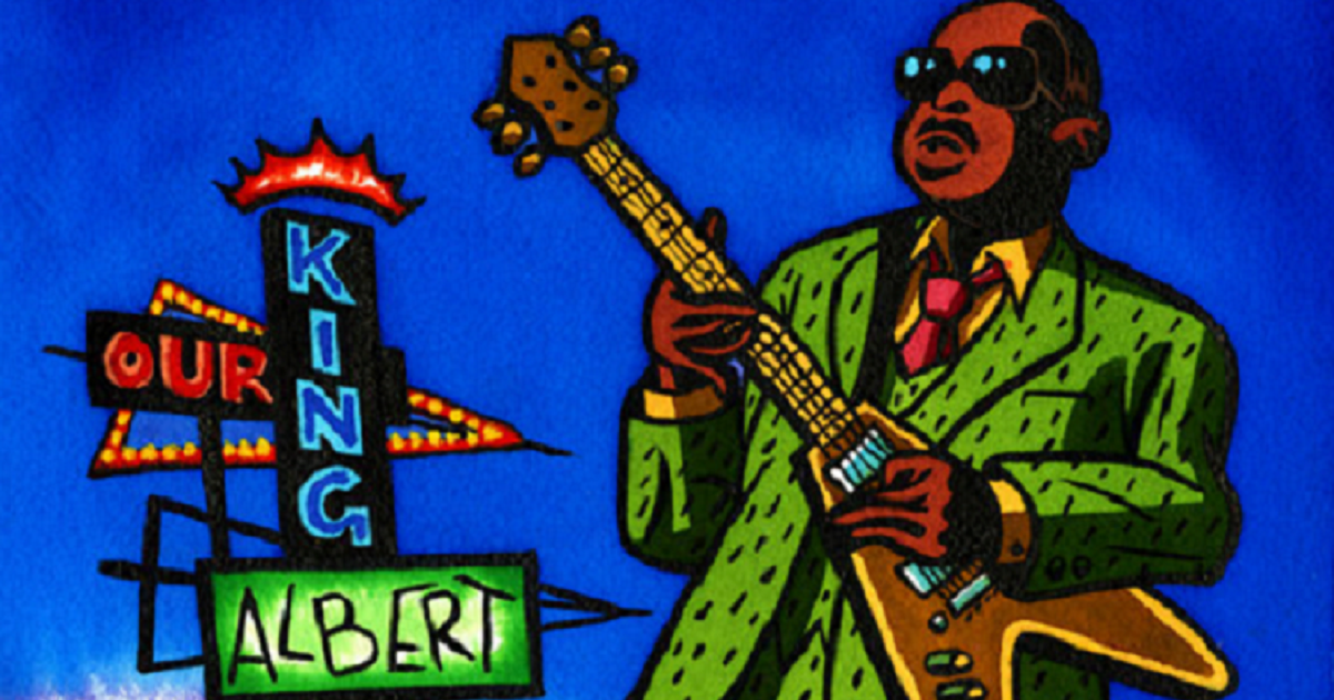 Albert King mis à l'honneur par Same-Player-Shoot-again