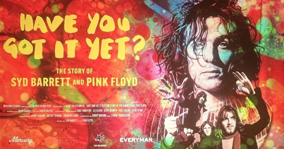 Le documentaire sur l'histoire de Syd Barrett en Blu-Ray