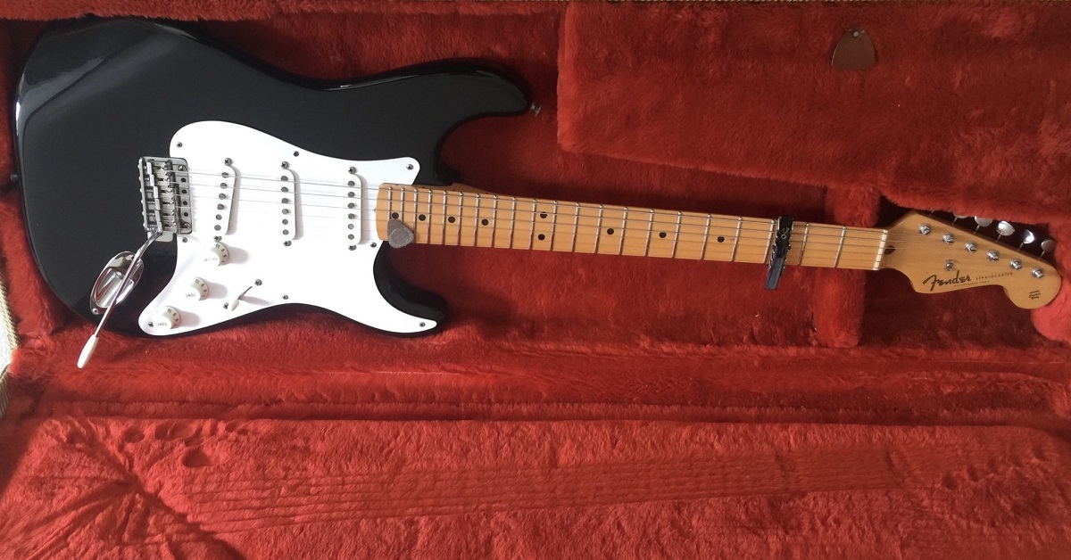 La Stratocaster de 'Portobello Belle' en 1983