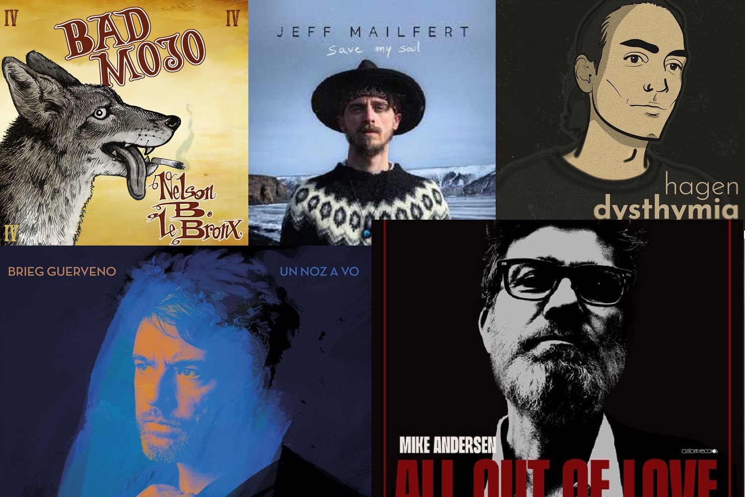 Une sélection de sorties d'albums folk-rock
